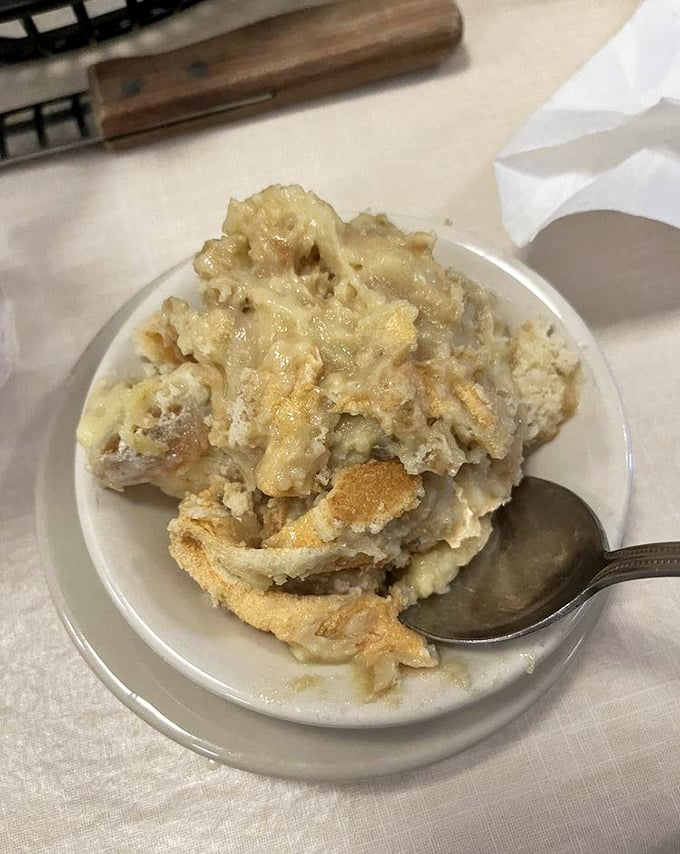 Banana pudding that makes you question why you've wasted time on lesser desserts – layers of nostalgia and comfort in every spoonful.