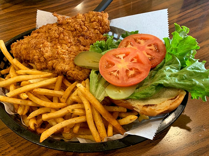 A crispy chicken sandwich that could convert even the most devoted fish fanatic for at least one meal.