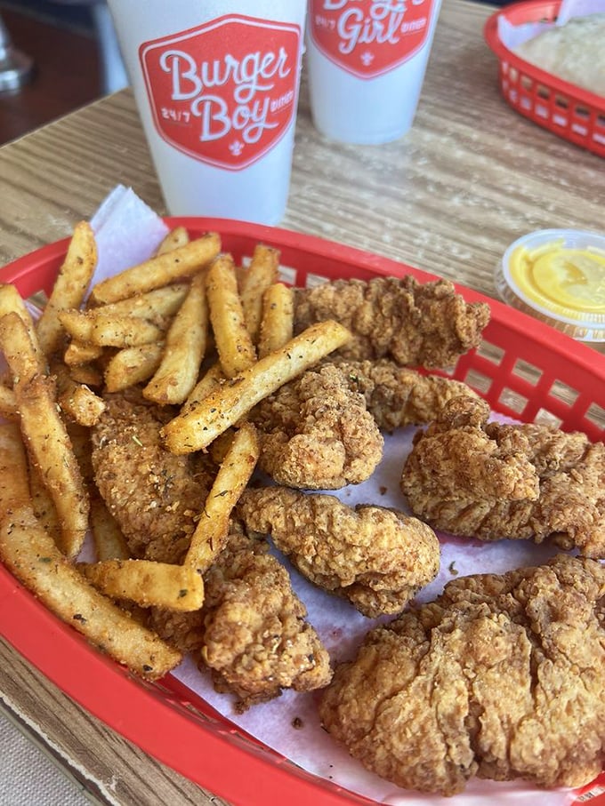 Chicken tenders that actually taste like chicken – what a revolutionary concept in today's processed food world.