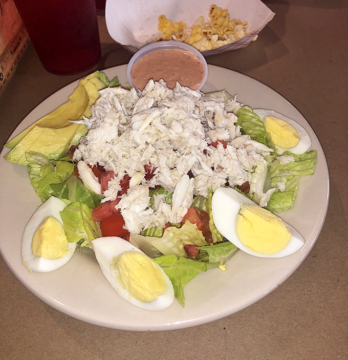 A fresh crab salad that makes eating healthy feel like cheating—who knew virtue could taste this indulgent?