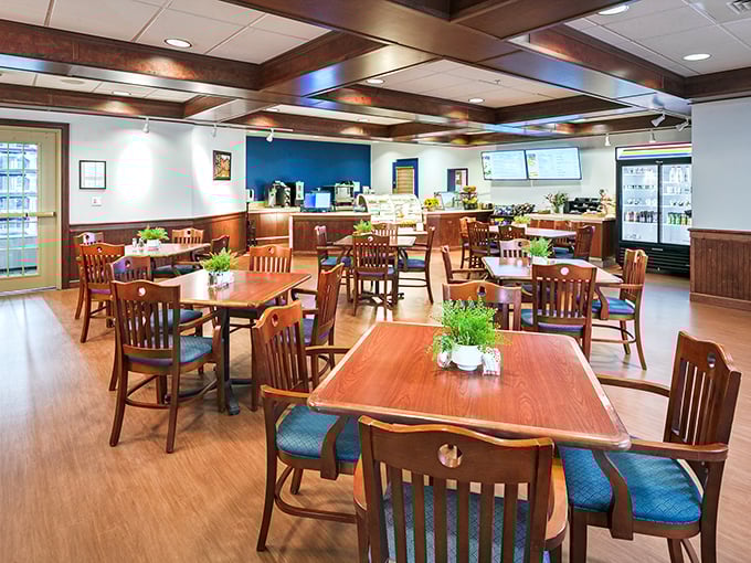 This charming café serves up comfort food and camaraderie in equal measure, where regulars have their "usual" and newcomers become friends.