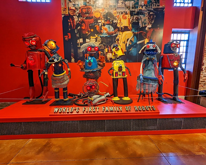 Meet the "World's First Family of Robots"—proving that even mechanical beings need relatives and a splash of color in their circuits.