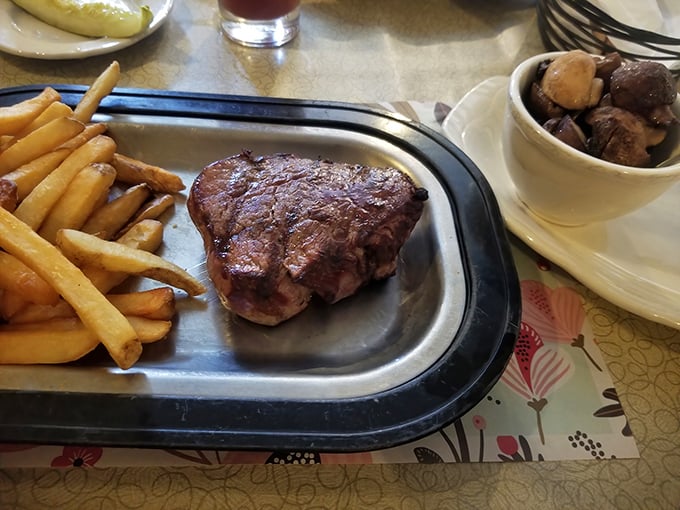 Steak and fries—the Fred Astaire and Ginger Rogers of supper club dining. They've been dancing together for decades for good reason.
