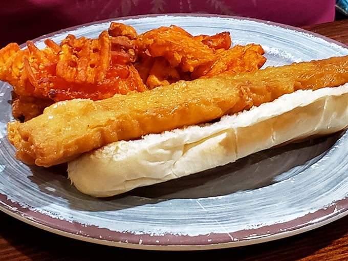 Fish on a bun with a side of golden fries – Friday night comfort food that works any day.