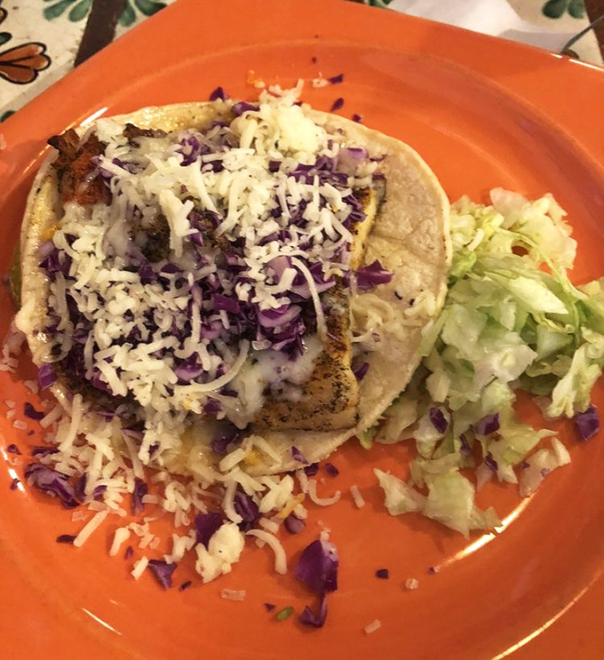 Fish tacos done right – where the seafood is the star, not just a supporting player drowning in toppings and sauces.