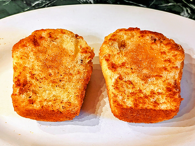These grilled muffins have the kind of beautiful caramelization that would make Paul Hollywood nod in silent British approval.
