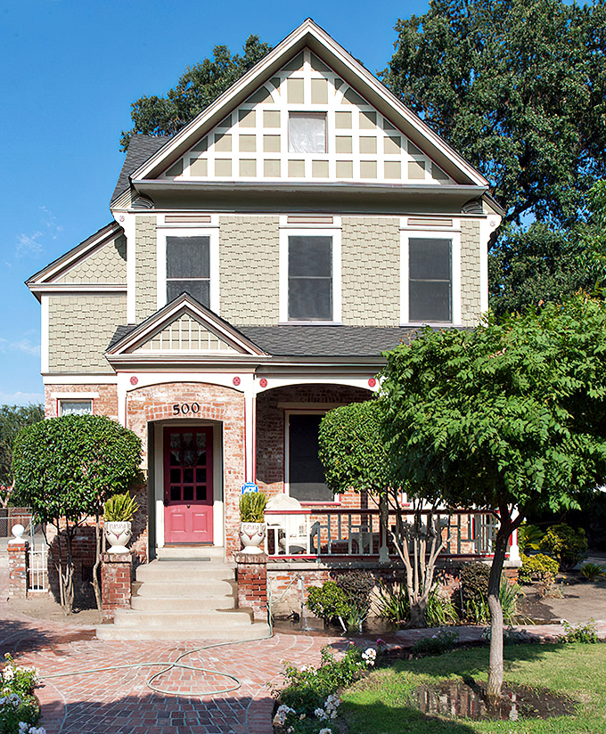The Hyde House showcases classic Victorian architecture with a welcoming front porch that practically begs for lemonade and conversation.