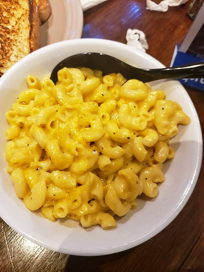 Mac and cheese that doesn't just comfort the soul – it gives it a warm hug and whispers, "Everything's going to be alright."