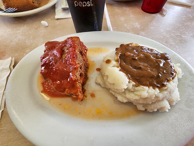Meatloaf and mashed potatoes—the comfort food equivalent of a warm hug from your favorite aunt who always snuck you extra dessert.