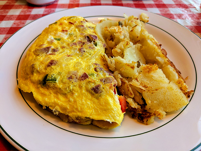 Omelets should be fluffy enough to double as a pillow but substantial enough to fuel your day. Mission accomplished.