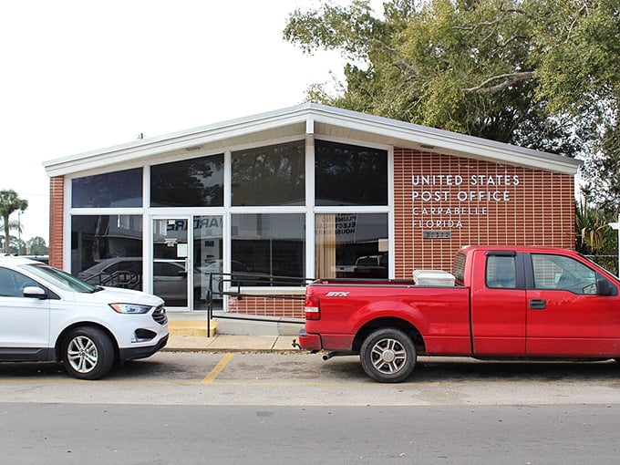 The post office – where retirees gather not just for mail but for the free community newsletter called "who's doing what and with whom."