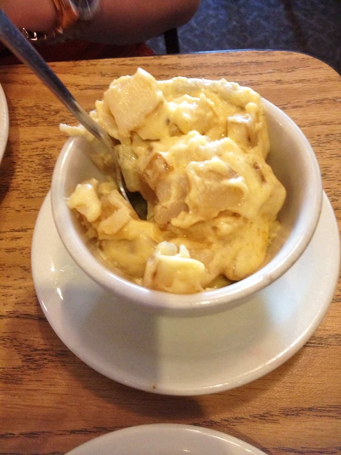 Potato casserole that makes you question your loyalty to hash browns – creamy, cheesy comfort in a cup that grandma would approve of.