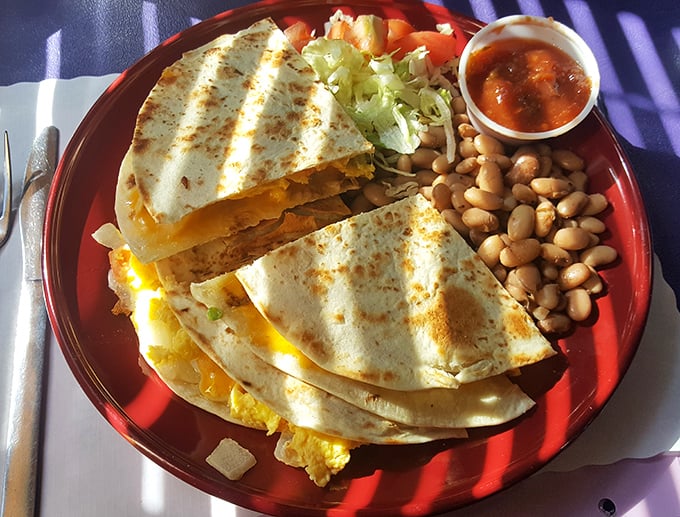 This quesadilla has achieved what politicians can't—bringing together diverse elements in perfect, melty harmony.