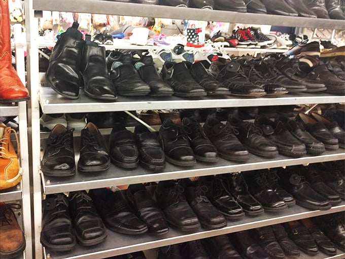 These shoes have stories to tell—from barely-worn dress shoes to well-loved loafers, all priced less than a fancy coffee.