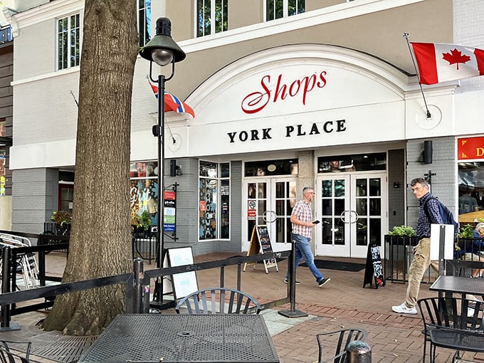 York Place Shops offers the retail therapy experience without the mall madness – the kind of place where you might find that perfect something you weren't even looking for.