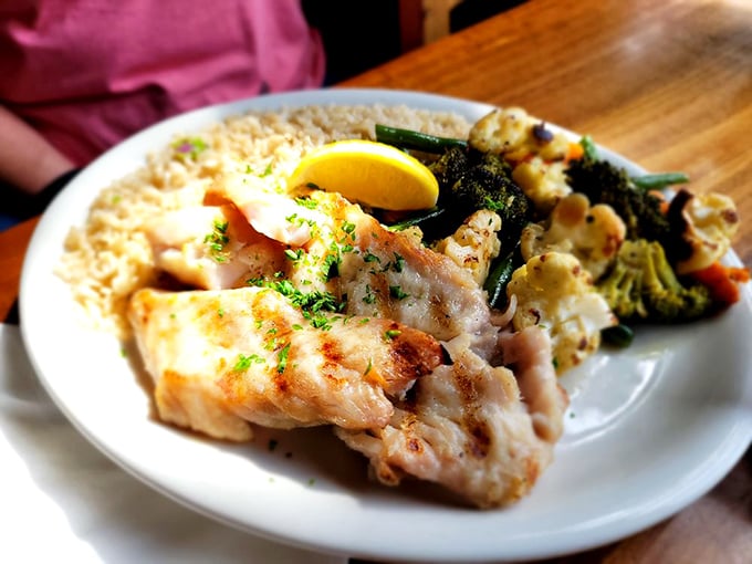 When fish is this fresh, it doesn't need a complicated backstory—just a squeeze of lemon and your undivided attention.