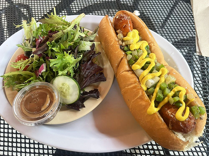 This sausage doesn't just bring heat – it delivers a spicy sermon that'll have you speaking in tongues of flavor.