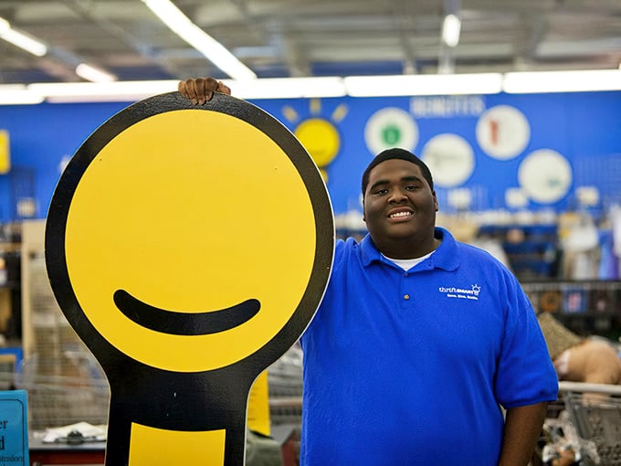 The ThriftSmart logo isn't just a lightbulb—it's the universal symbol for "Aha! I found something amazing!"