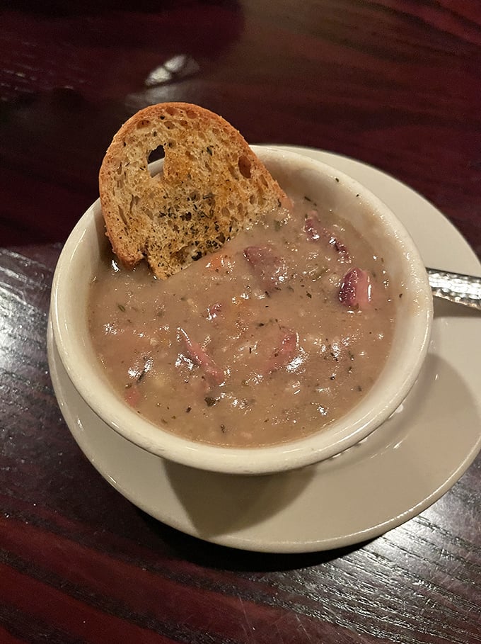 A bowl of steak soup that makes you question why you've wasted years of your life on lesser broths.