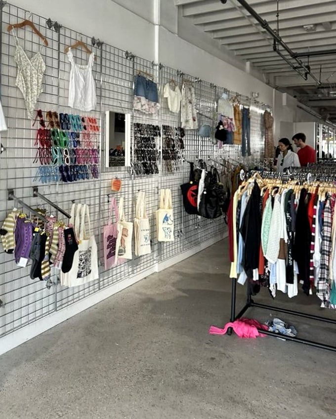 Real shoppers discovering real deals in a space that feels more boutique than bargain bin – that's the magic here.