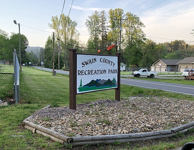 Swain County Recreation Park: where locals have been proving that "mountain fit" is different from "gym fit" for generations.