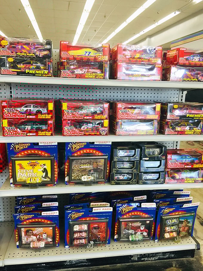 NASCAR heaven in miniature! These collectible racing cars prove that sometimes the best toys aren't just for kids—they're investments with wheels.