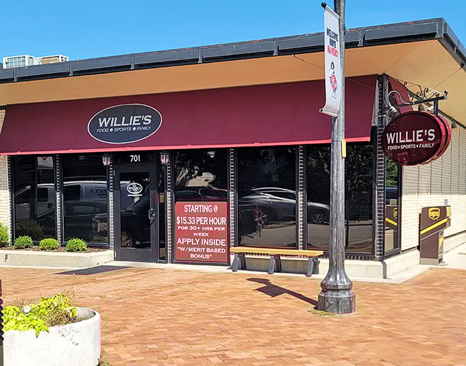 Willie's storefront promises comfort food and small-town wages, where $15.33 per hour goes further than twice that in coastal cities.