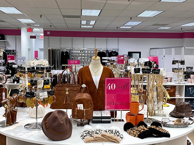 Accessories that transform any outfit from "just rolled out of bed" to "I have my life together"—all at 40% off. Winning!
