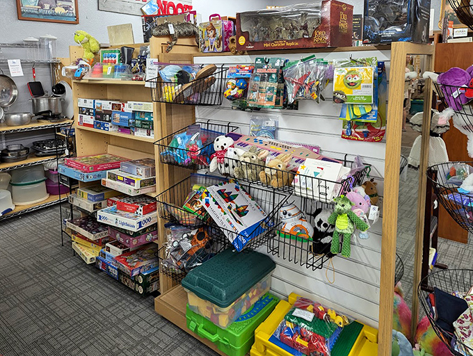 Board games and toys galore – where childhood nostalgia meets bargain prices in a wonderland of "remember when we used to play that?"