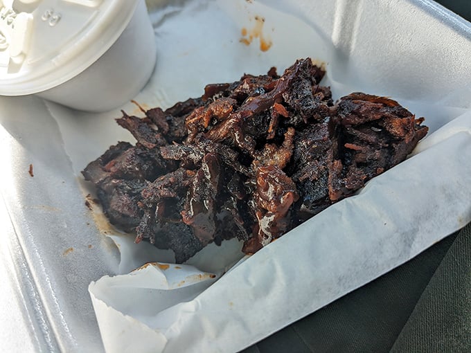 Burnt ends – those caramelized nuggets of brisket that barbecue aficionados would trade their vintage vinyl collections for. 