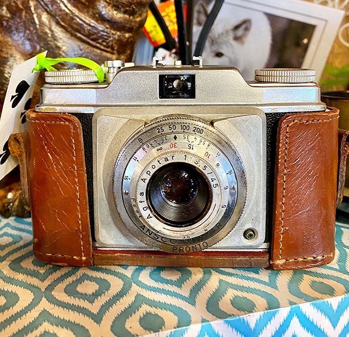 This vintage Agfa camera doesn't just take pictures—it captures souls and stories from an era when "filter" meant something physical.