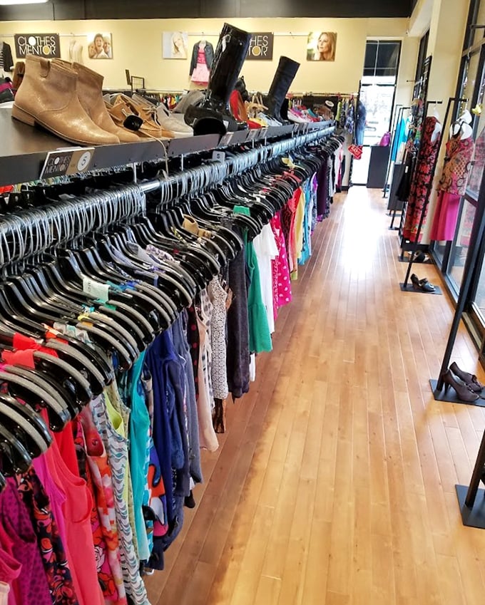 The holy grail of organization – racks so neat and orderly you'd think Marie Kondo herself was the store manager.