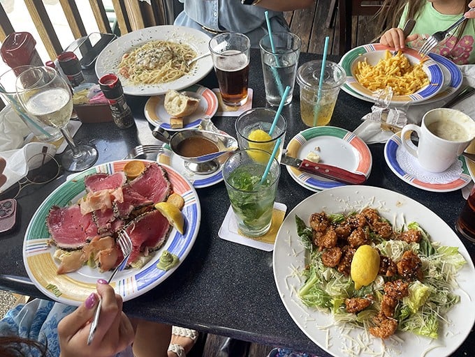 Sometimes the best meals come with plastic chairs and paper napkins – pretension never made anything taste better.