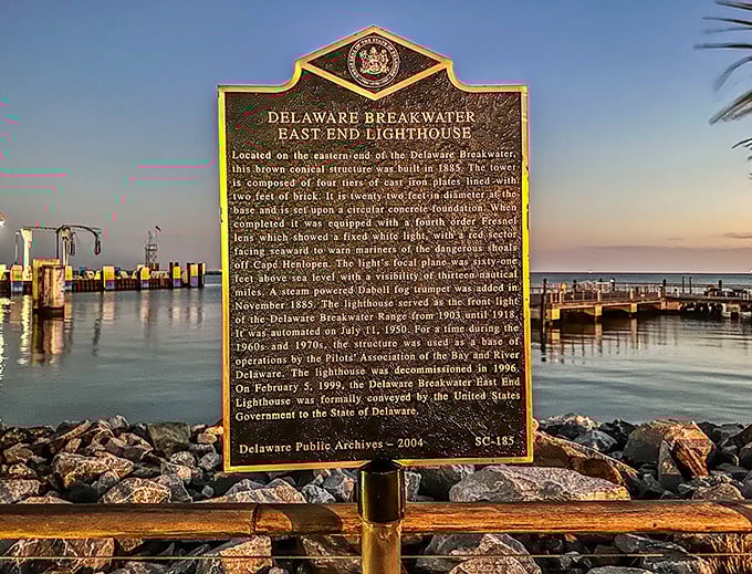 Standing before this historical marker feels like opening the first page of a maritime adventure novel—one where you're about to become the main character.
