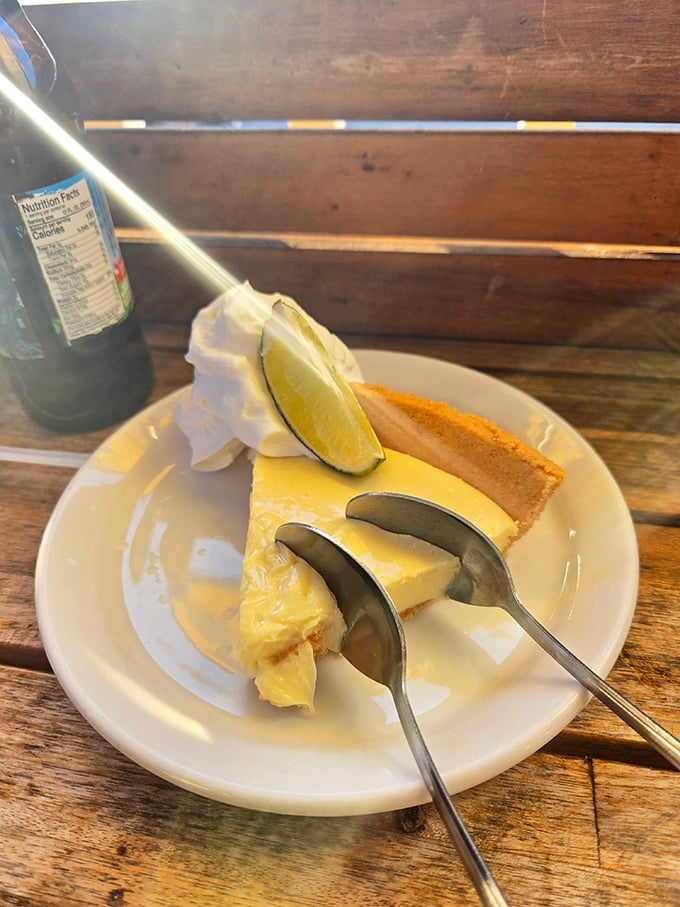 Key lime pie in Florida isn't dessert, it's practically a constitutional right—tangy, sweet, and as essential as sunshine.