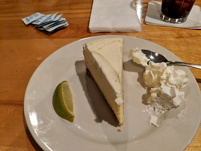 Key lime pie that strikes the perfect balance between tart and sweet, like a good marriage or your favorite sitcom.
