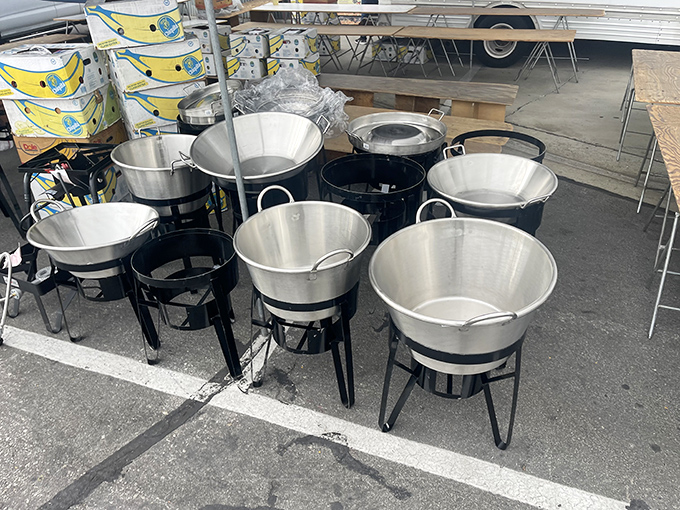 These gleaming cooking vessels aren't just pots—they're blank canvases for culinary masterpieces, waiting for their chance to transform humble ingredients into feasts.