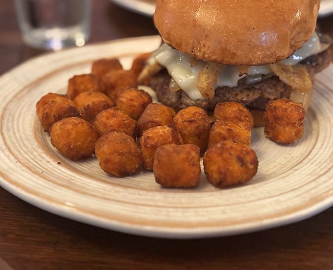 Not your cafeteria tater tots! These golden nuggets are what potato dreams are made of—crispy outside, fluffy inside, and utterly irresistible.