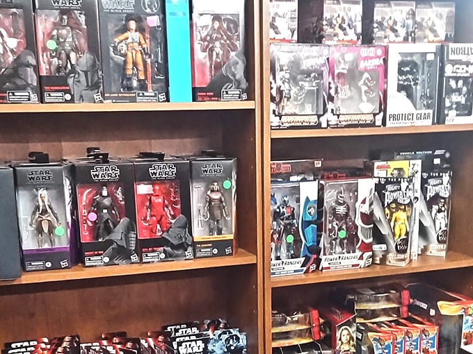 Not just toys—these are time machines. One glance at these action figures and suddenly you're eight years old again.