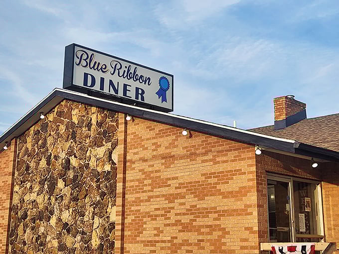 Stone and brick construction suggests this diner was built to last, just like their time-tested recipes.