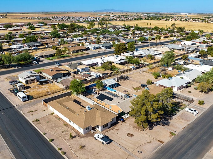 Coolidge offers a glimpse of small-town Arizona life — quiet streets, open skies, and a landscape that stretches as far as the eye can see.