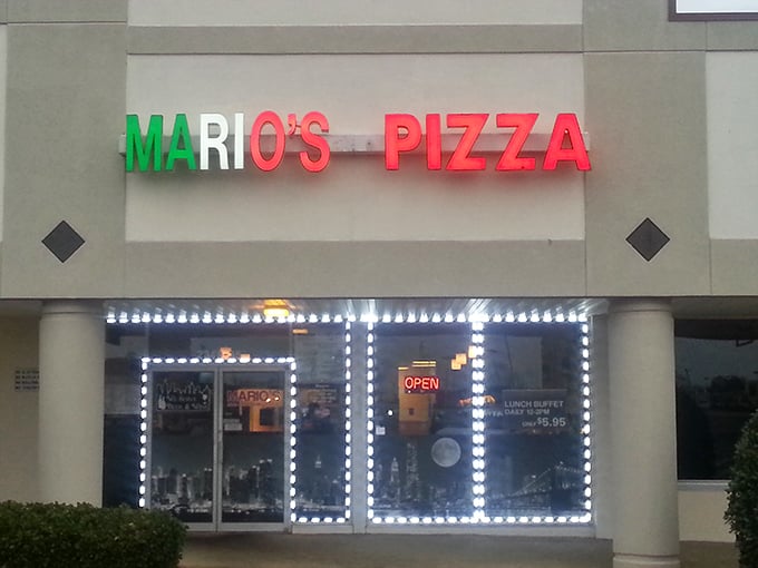 Rock Hill's answer to authentic Italian pizza - mama mia, that's one beautiful pie right there.