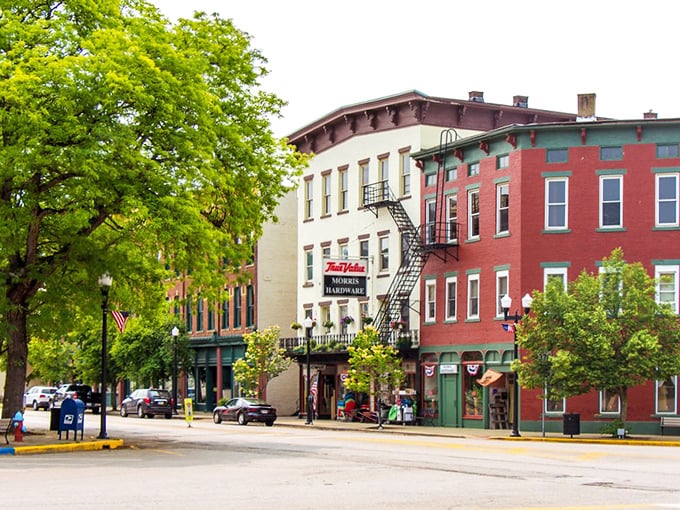 McConnelsville's historic buildings aren't just pretty faces—they house some seriously affordable treasures inside.