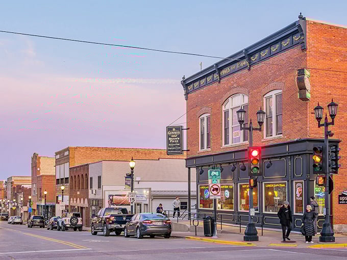 Platteville's colorful cow mural adds whimsy to this affordable college town. Art and affordability in perfect harmony!
