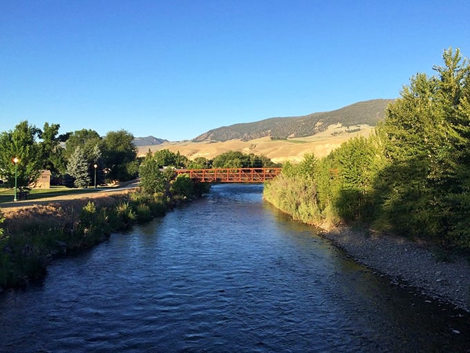 Salmon's downtown invites you to park your car and explore on foot – the mountains are calling from every angle.