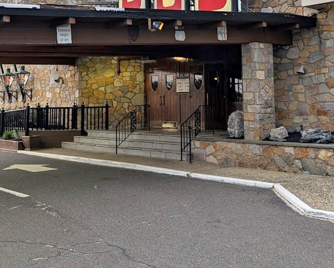 Stone and brick construction built to last, just like their reputation for incredible steaks.