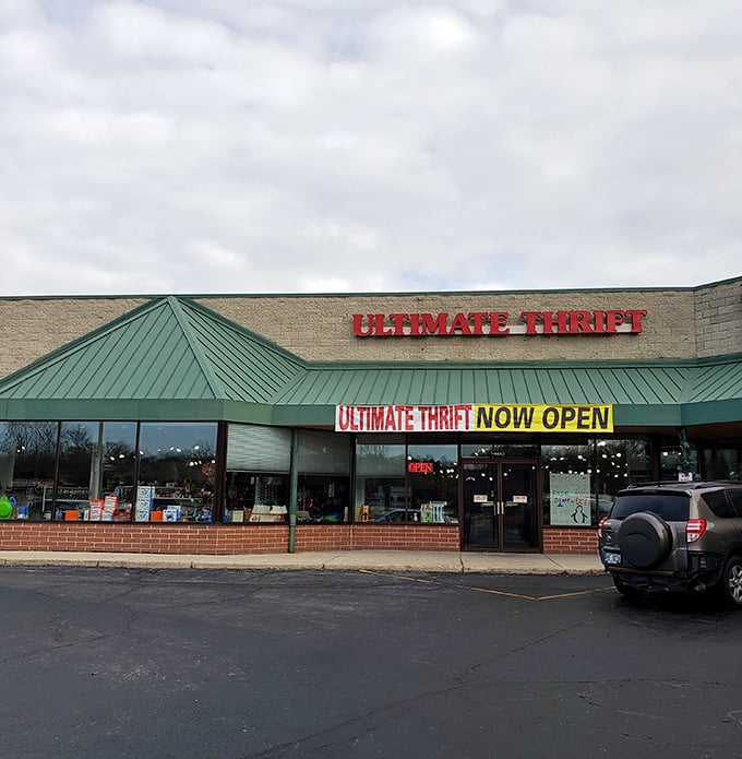Ultimate Thrift's bold signage doesn't lie - this Greenfield giant delivers maximum bargains per square foot.