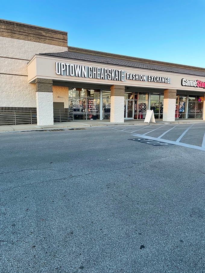 Uptown Cheapskate near Easton looks so upscale, your friends will never guess your "new" outfit is pre-loved!