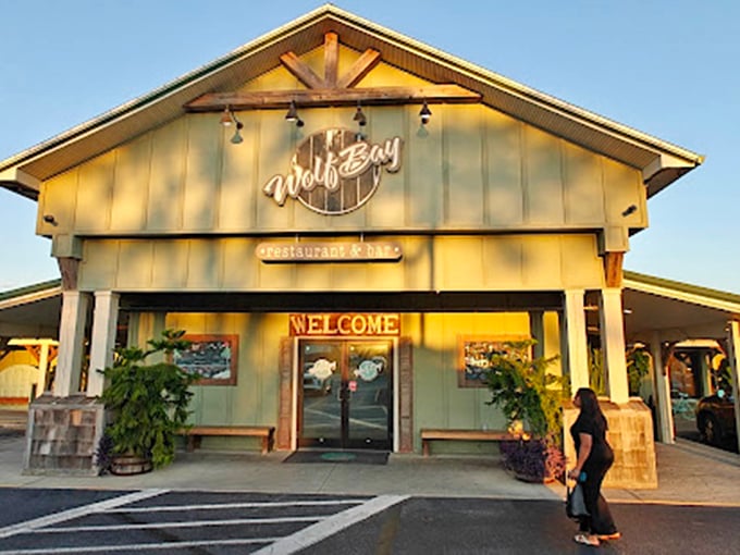 Wolf Bay's rustic elegance makes every meal feel like a special occasion worth remembering forever.