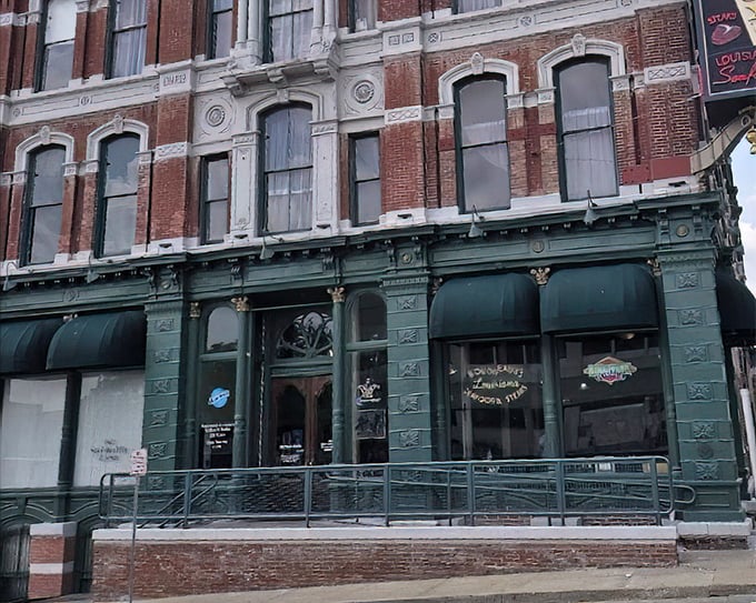 The classic brick façade of Boudreaux's hides a Cajun secret – seafood that would make New Orleans jealous.